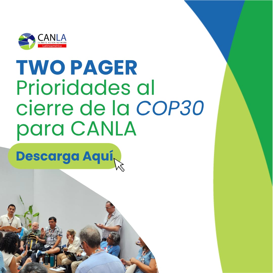 Two pager prioridades al cierre de la COP30 – CANLA
